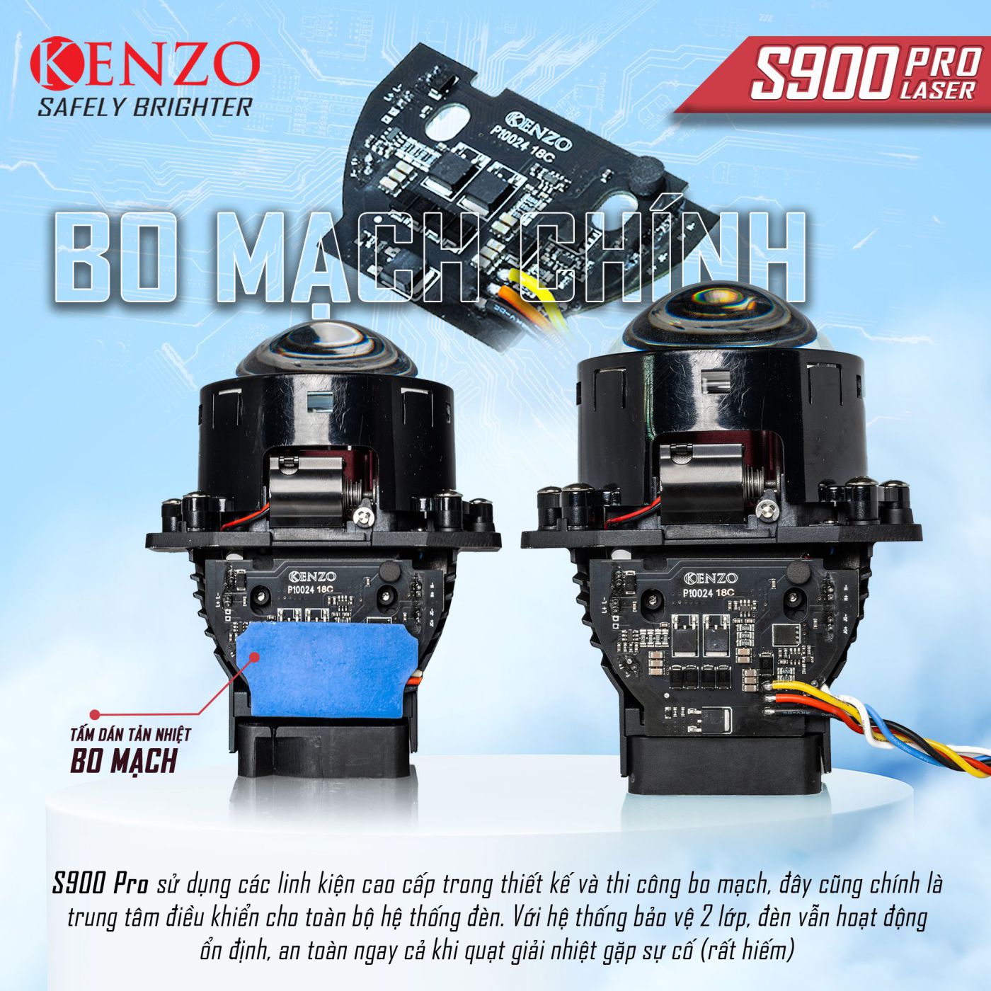 Bi Led LASER Kenzo S900 Pro - Kenzo